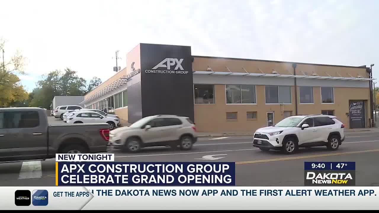 APX Construction group celebrates grand opening - YouTube