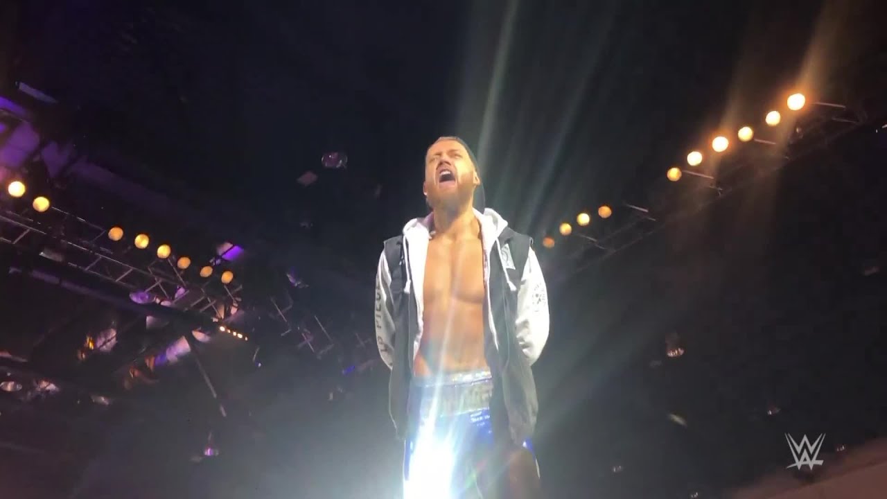 NXT UK's Mark Andrews is glad to return home to Cardiff - YouTube