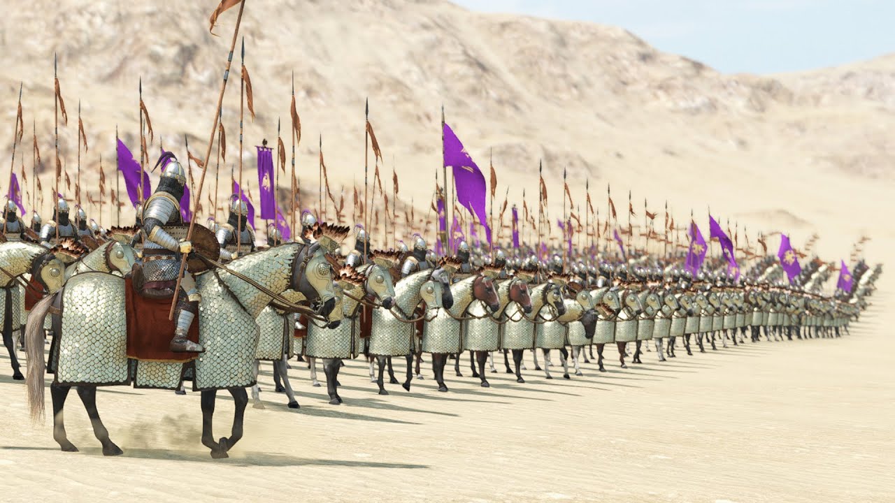 1000 Cataphract Cavalry vs 1000 Mongol Infantry – Steel Charge in ...