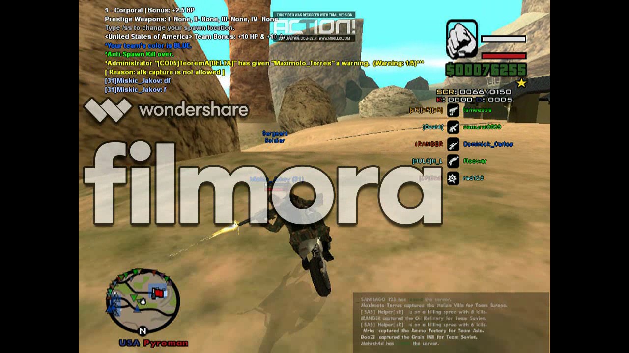 GTA SAN ANDREAS SAMP CODE5 - YouTube