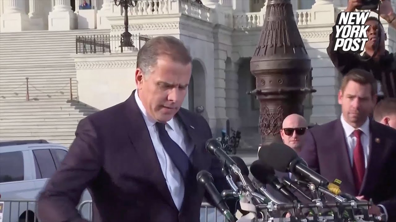 Hunter Biden ducks House interview under threat of contempt, begs for ...