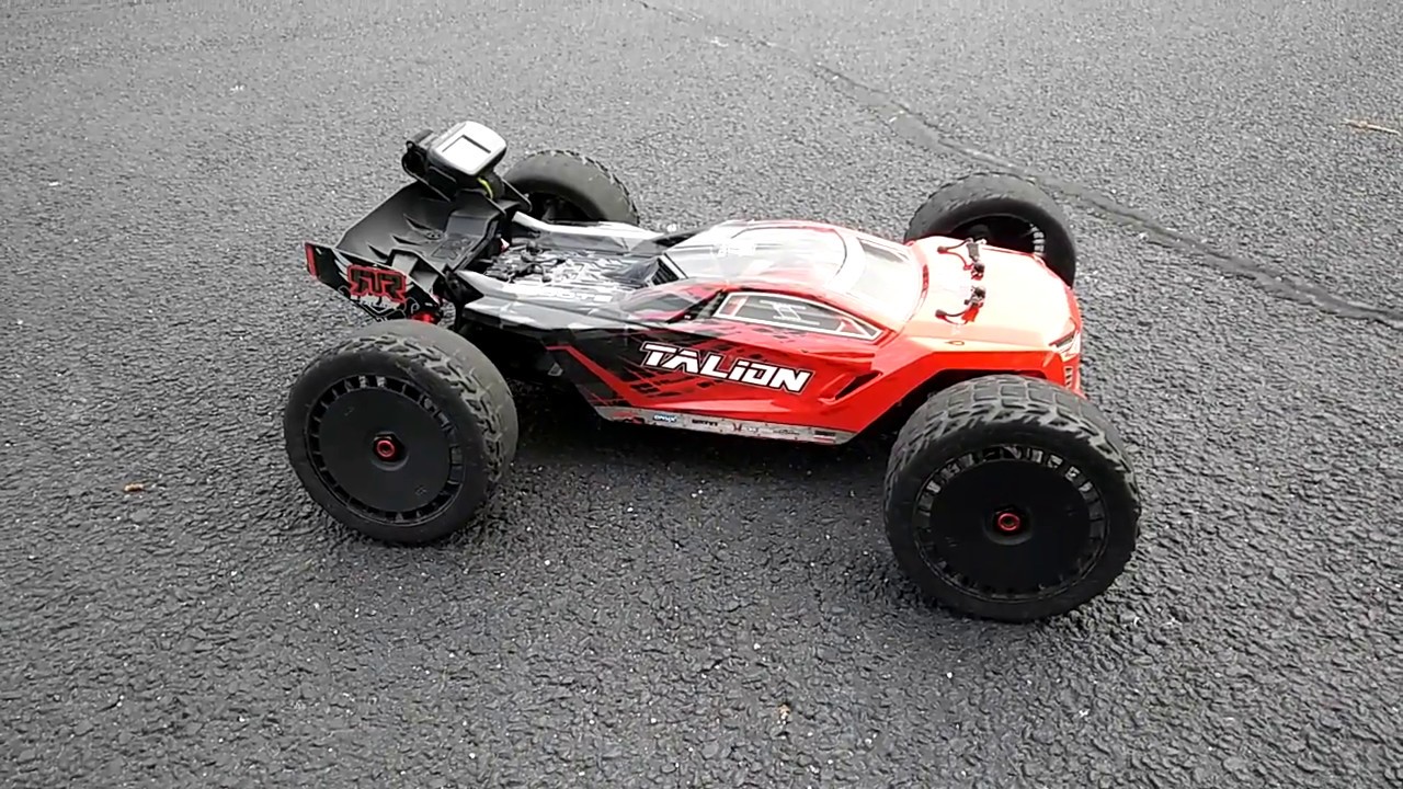 Arrma Talion 6s 2018 2nd Speed Test with 40c lipos - YouTube