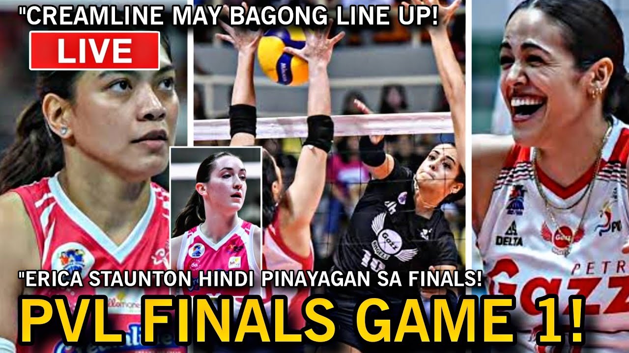 "PVL Issue And Update! CREAMLINE ERICA STAUNTON Hindi Pinayagan sa ...