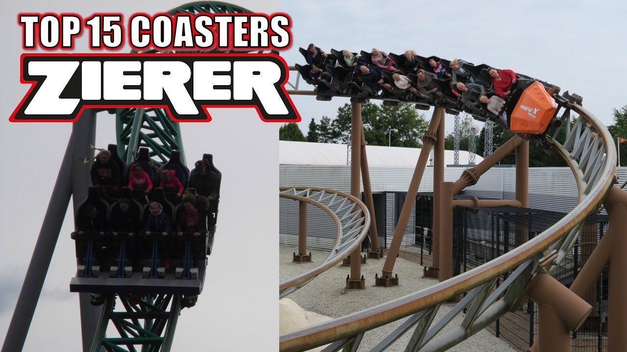 Top 15 Roller Coasters by Zierer - YouTube