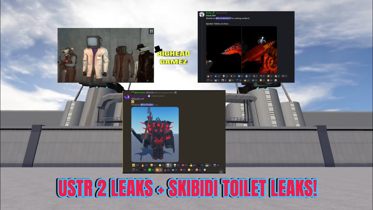 USTR 2 LEAKS AND SKIBIDI TOILET LEAKS! - YouTube