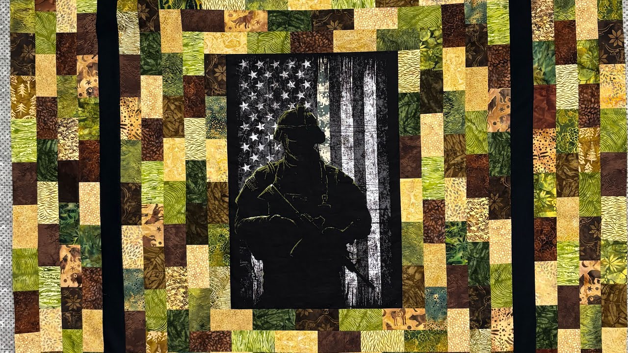 Panel Potato Chips Quilt using FREE QUILT PATTERN - Chip It Good by ...
