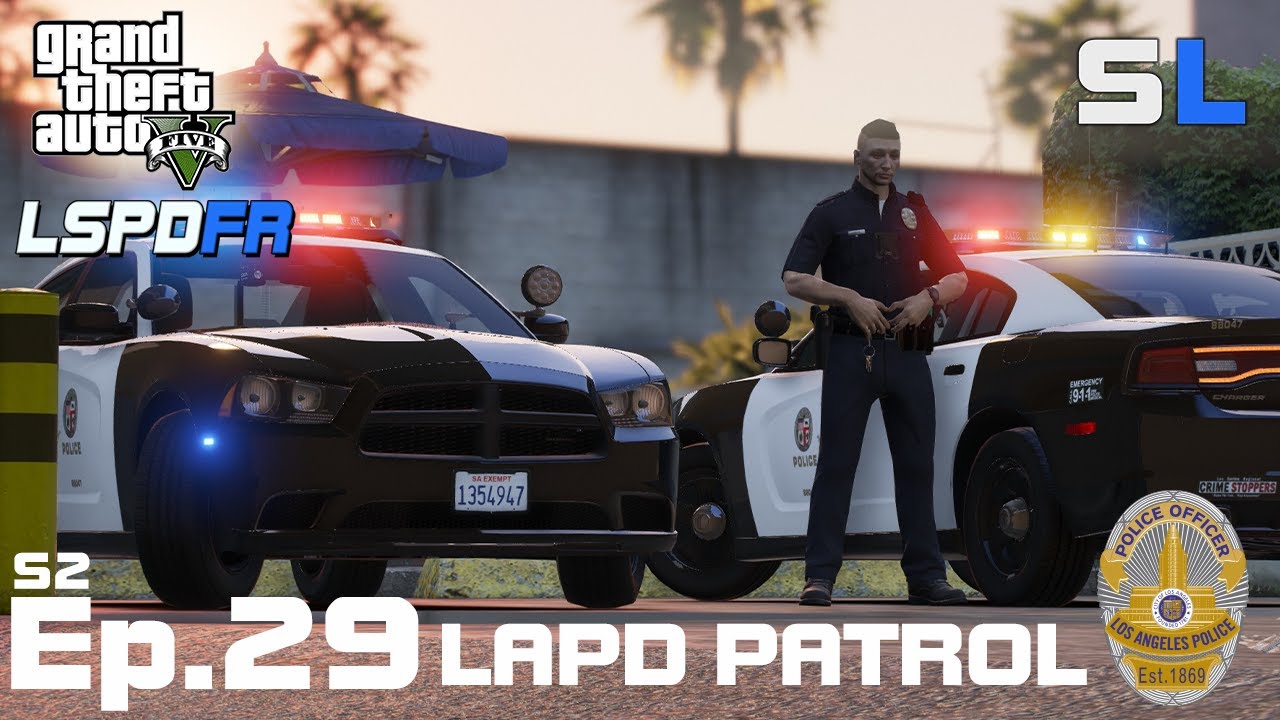 LAPD Patrol Golden Hour | Part 1/3 | GTA5 LSPDFR 0.4.9 - YouTube