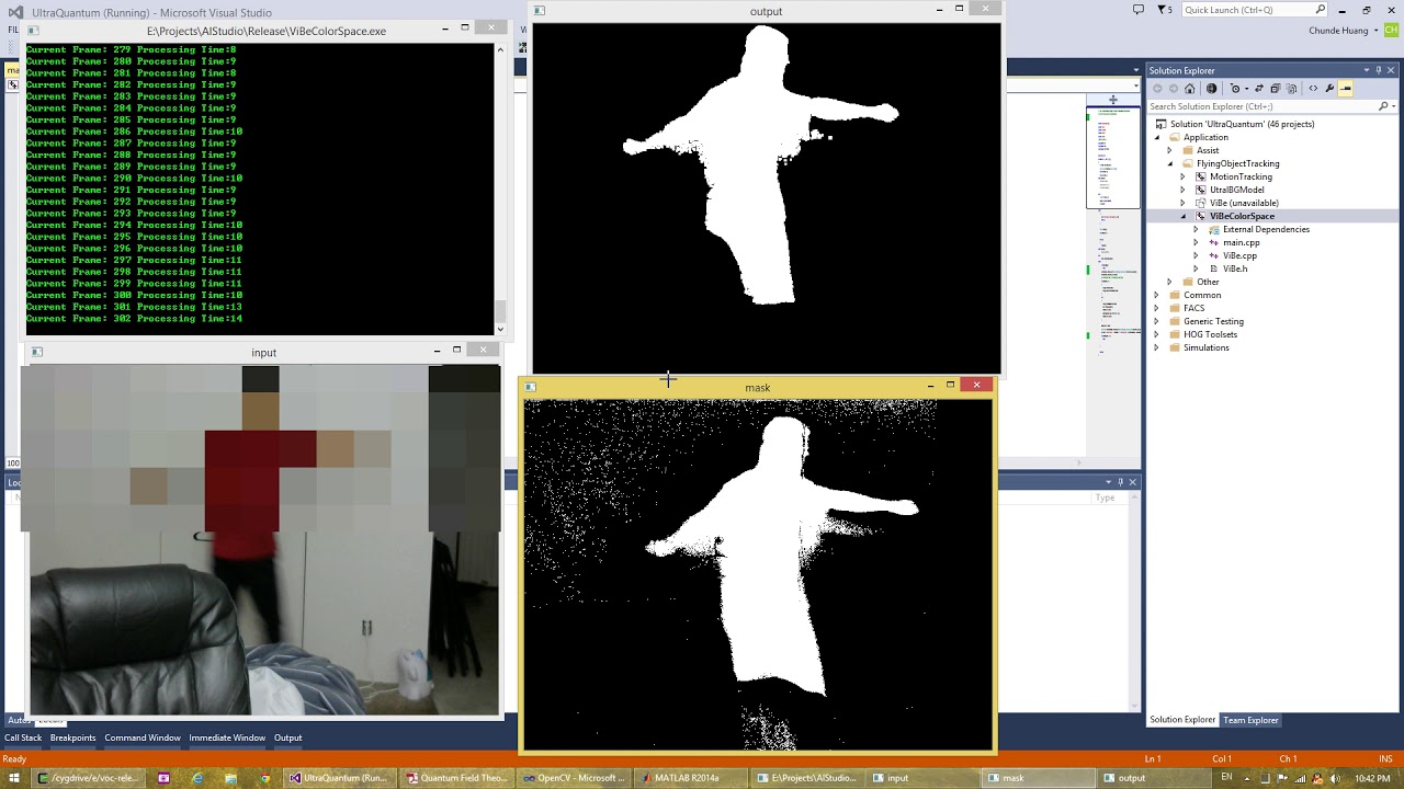 Vibe Algorithm for Object Tracking - YouTube
