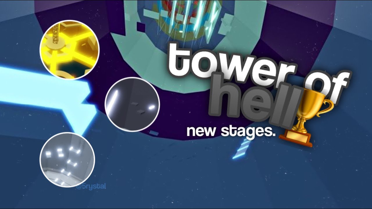 2 of the new stages in Tower of Hell | ROBLOX - YouTube