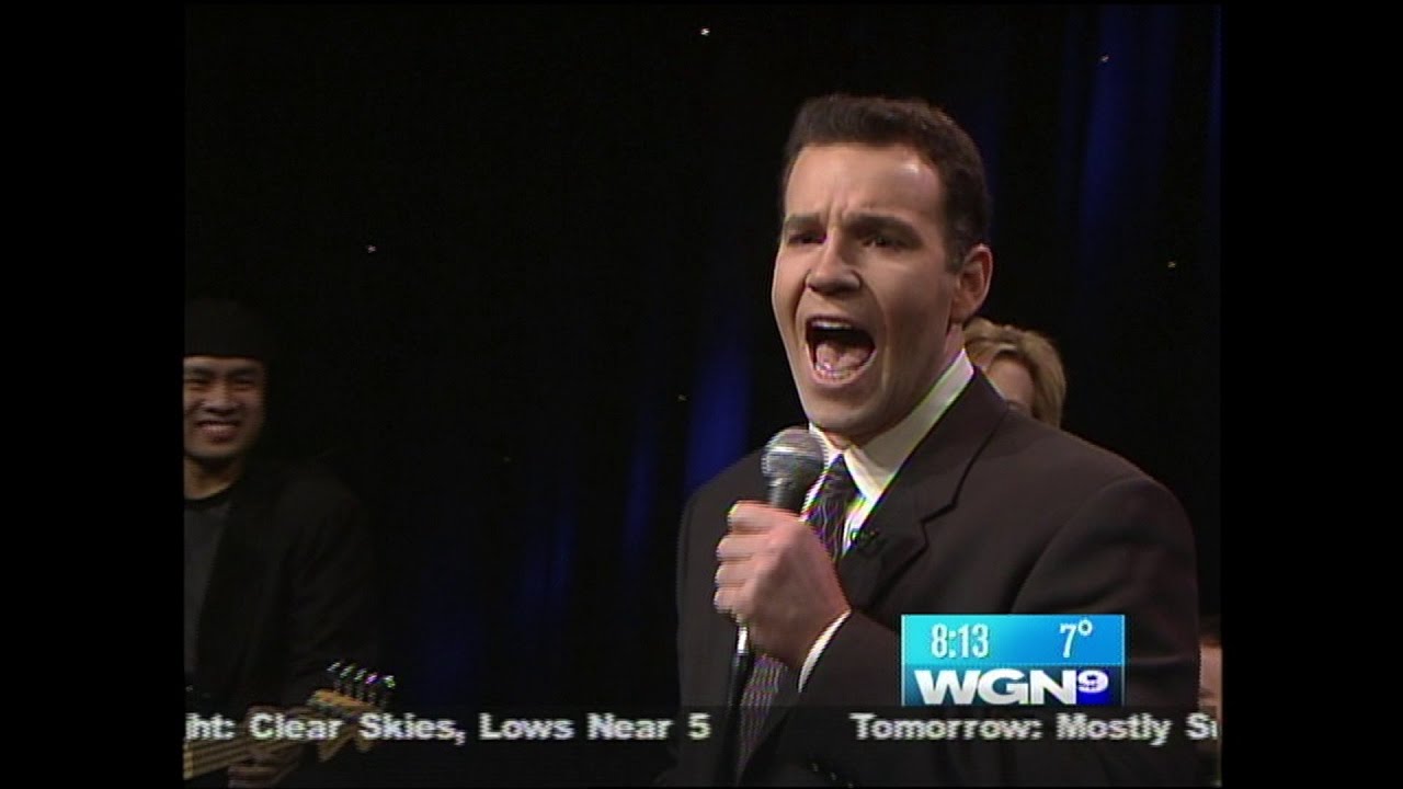 WGN anchor Larry Potash karaokes '867-5309' on live TV - YouTube