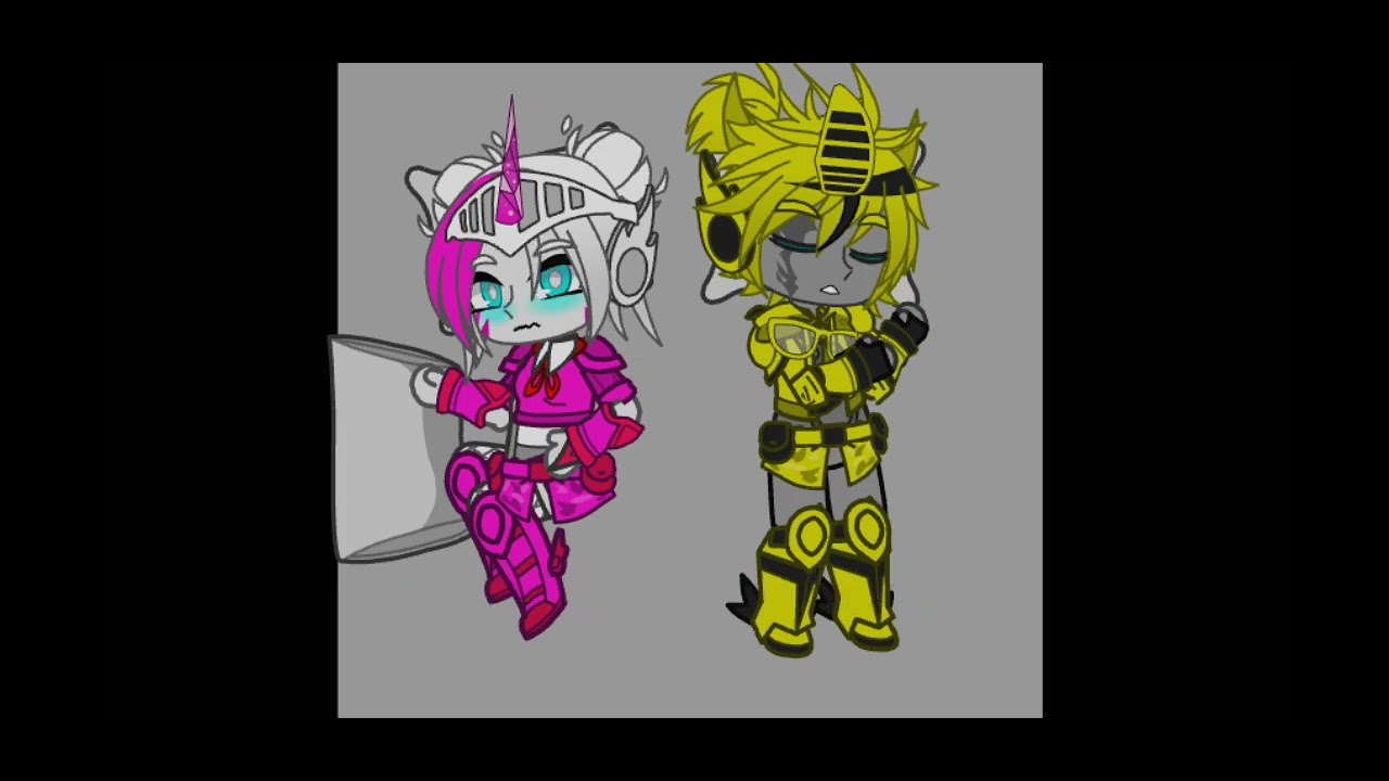 "Bed Kisses" Bee x Arcee (BeeCee) (MY AU) ||Transformers|| Gacha - YouTube