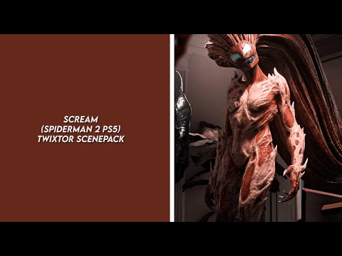 scream (spiderman 2 ps5) twixtor scenepack - YouTube