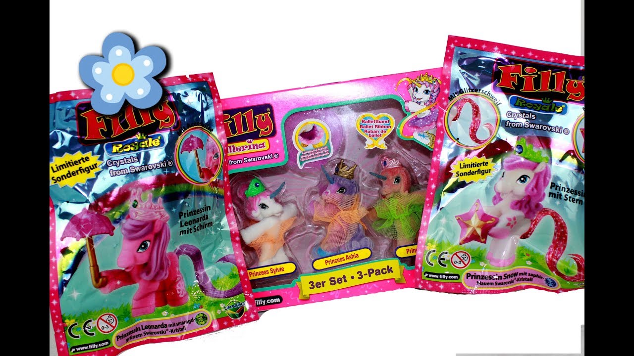 toys OPENING FILLY ROYALE and BALLERINA - YouTube