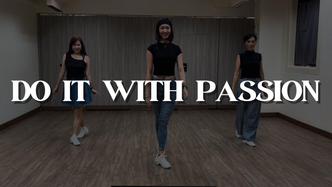 DO IT WITH PASSION - Line Dance (Niels Poulsen) - YouTube