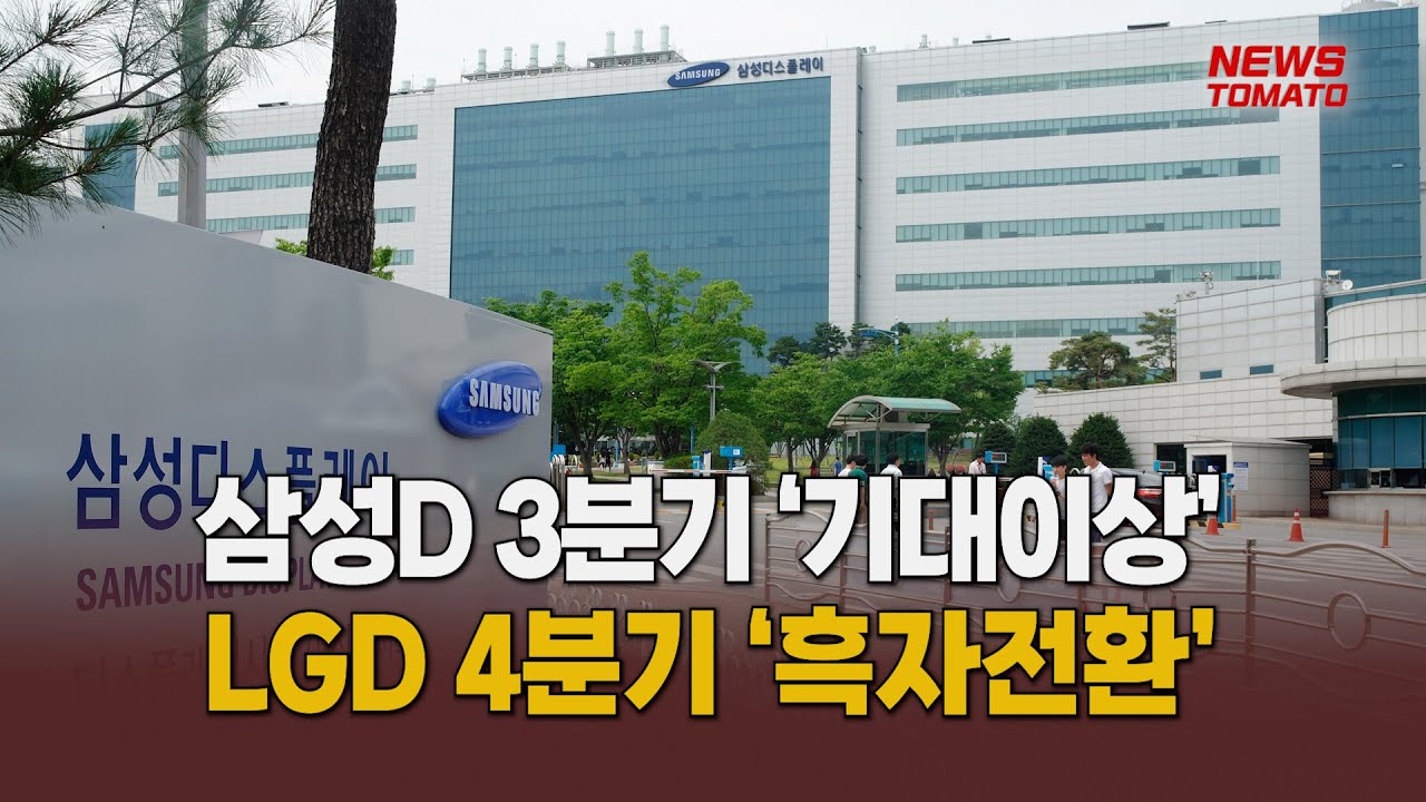 삼성D 3분기 ‘기대이상’, LGD 4분기 ‘흑자전환’ [말하는 기자들_산업_1018] - YouTube