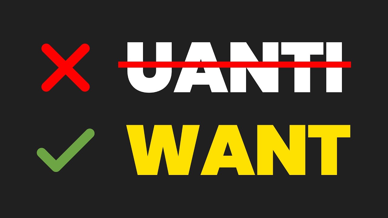 WANT: Aprenda como usar o verbo "QUERER" em inglês e português! - YouTube