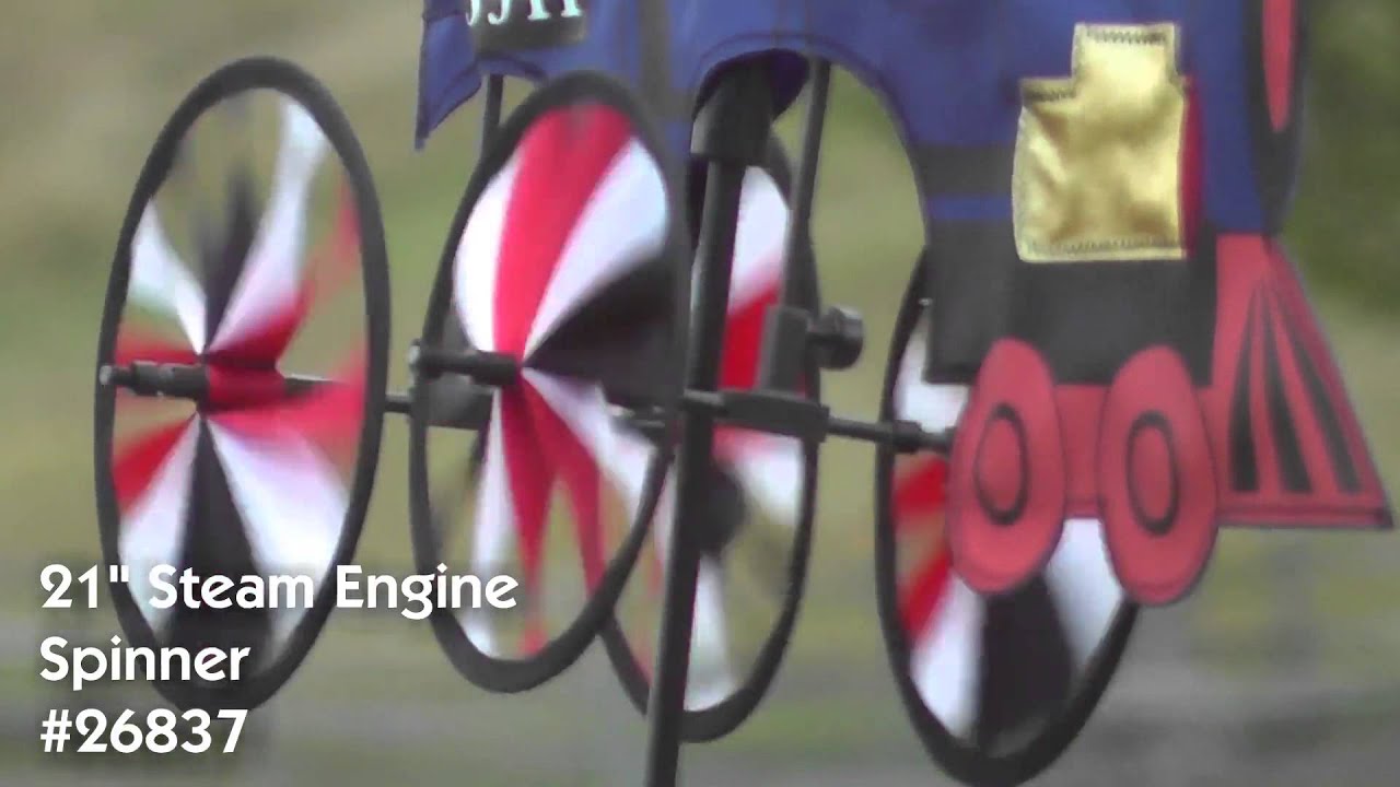 26837 21in Steam Engine Spinner HD - YouTube