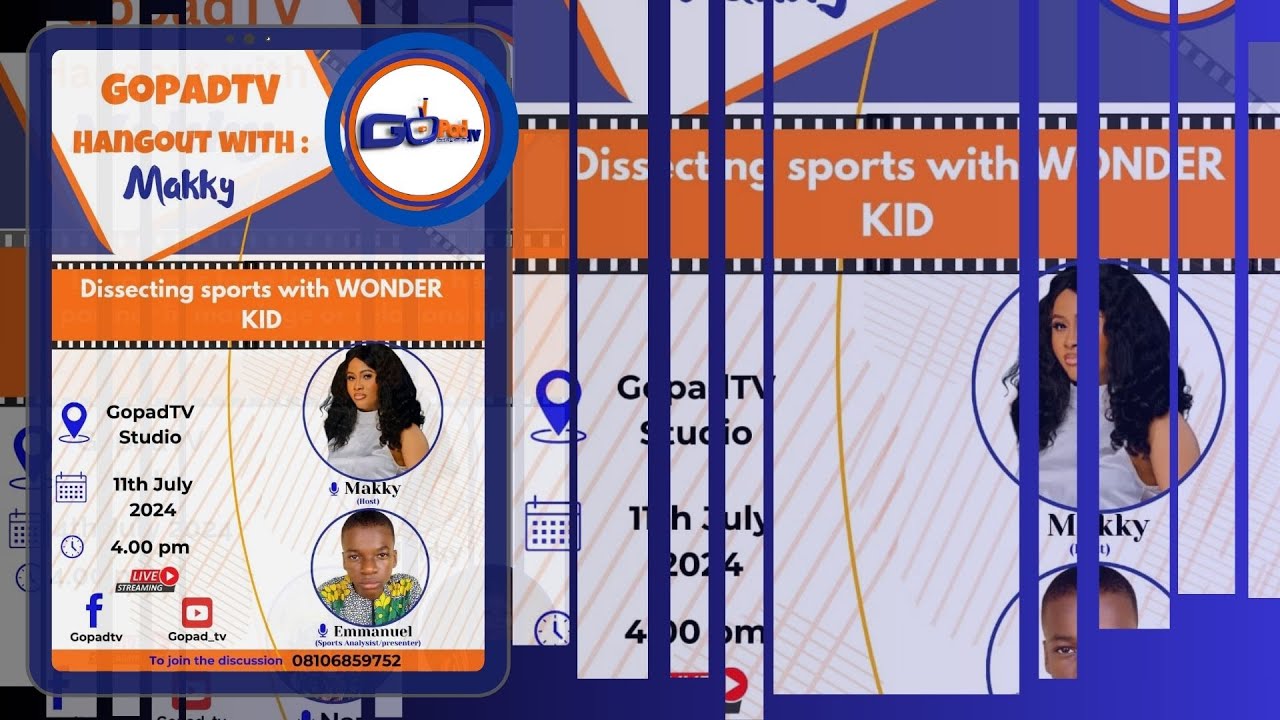 Makky Hangout With Wonder Kid (Sport Analysist/Presenter) - YouTube