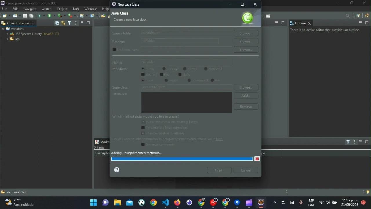 1. Creación de proyecto java en eclipse - YouTube
