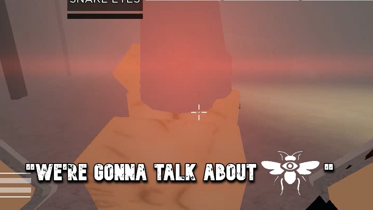 When A Local Hivemind User Fights The Bucket Man (Roblox Decaying ...