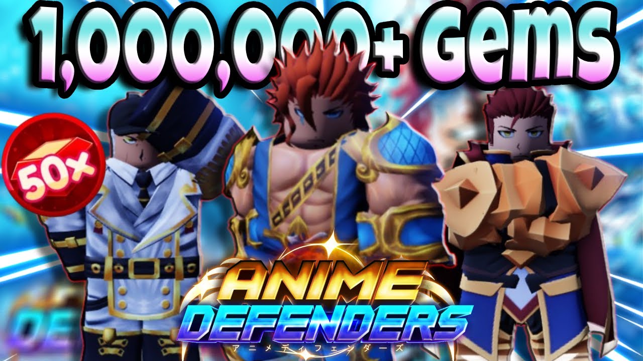 Can I Get All 3 New Secrets With 1,000,000+ Gems? | Anime Defenders ...