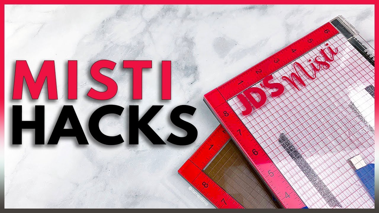 10 GENIUS Misti Hacks That Will Make You A Stamping Pro! - YouTube