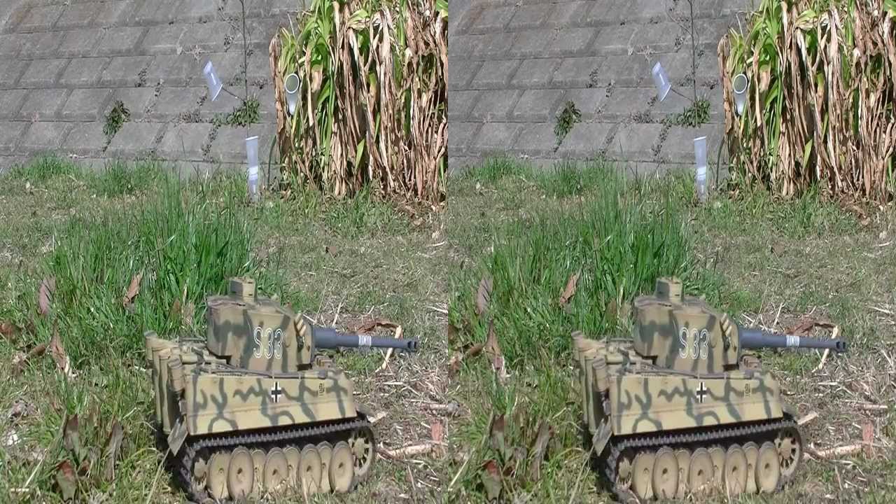 3D Tokyo Marui 1/24 RC BATTLE TANK Tiger I CUSTOM - YouTube