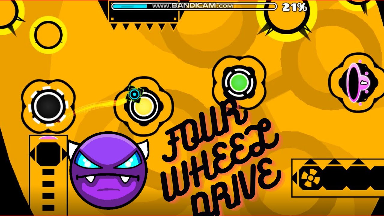 FOUR WHEEL DRIVE - (Easy Demon) 100% GD - YouTube