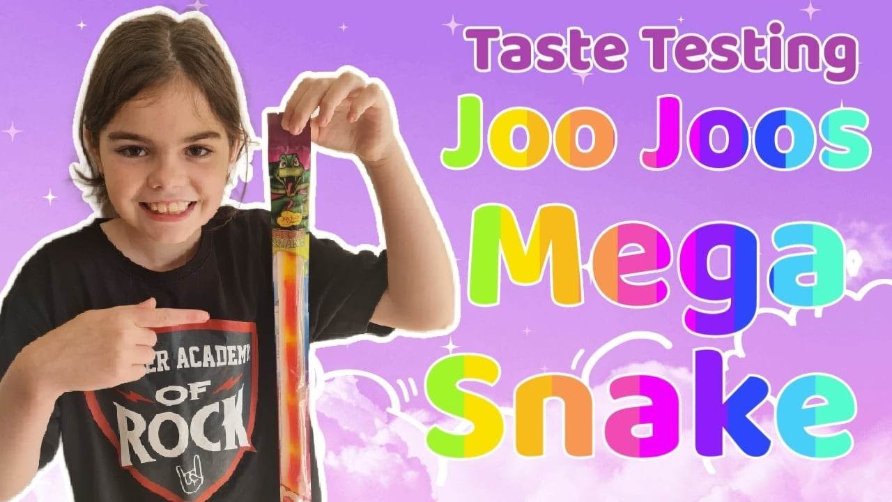 Taste Testing - Joo Joos Mega Snake - YouTube