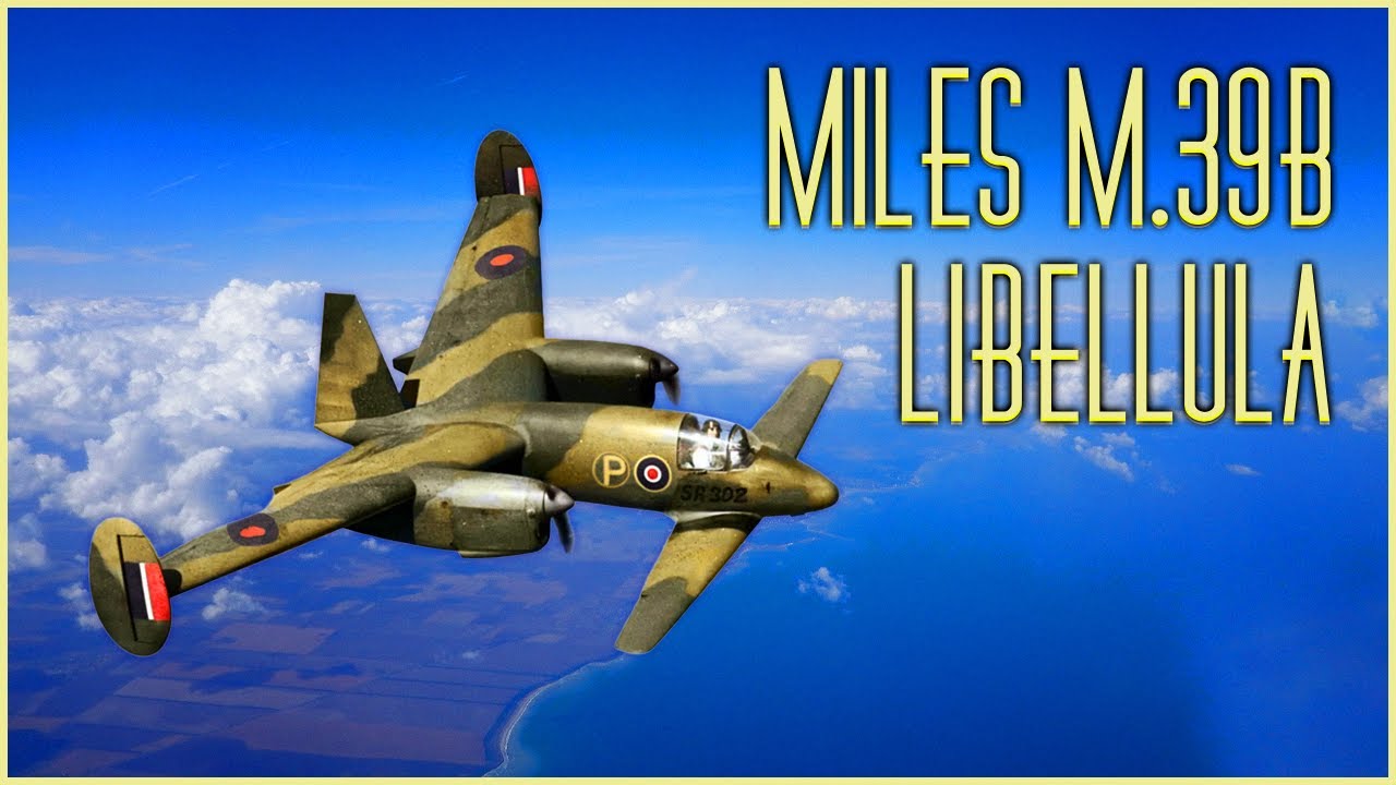 Miles M.39B Libellula: Secret British Tandem Wing Bomber of WWII - YouTube