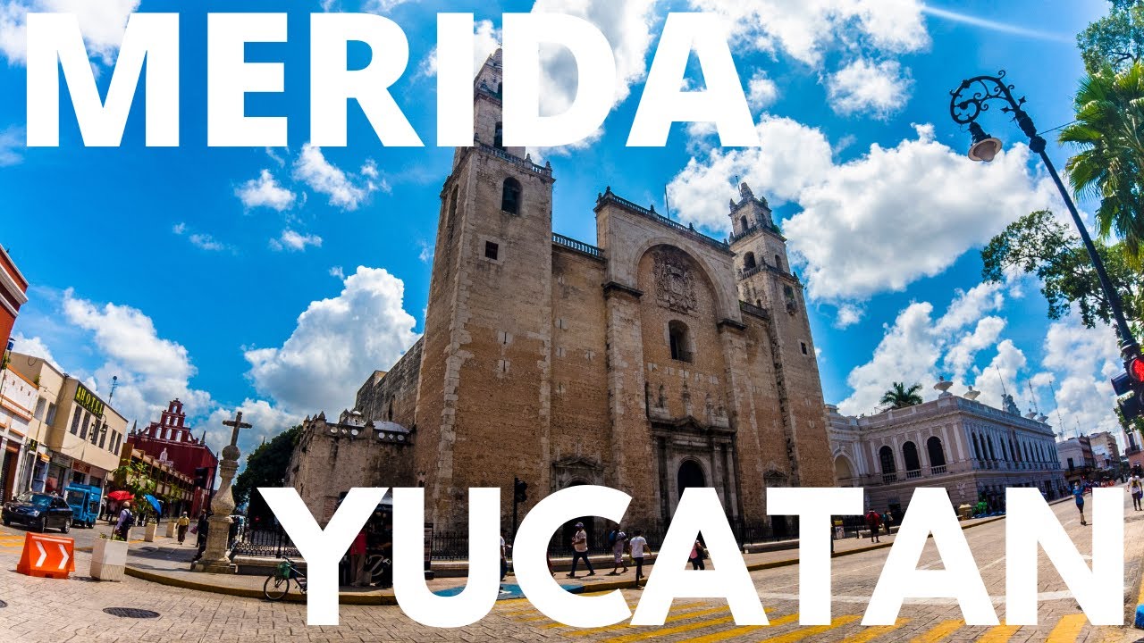 🇲🇽 Walking Tour of Centro Merida Yucatan Peninsula | Virtual Travel ...