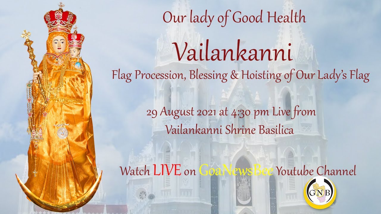 LIVE || VELANKANNI PROCESSION || BLESSING & FLAG HOISTING || VELANKANNI ...