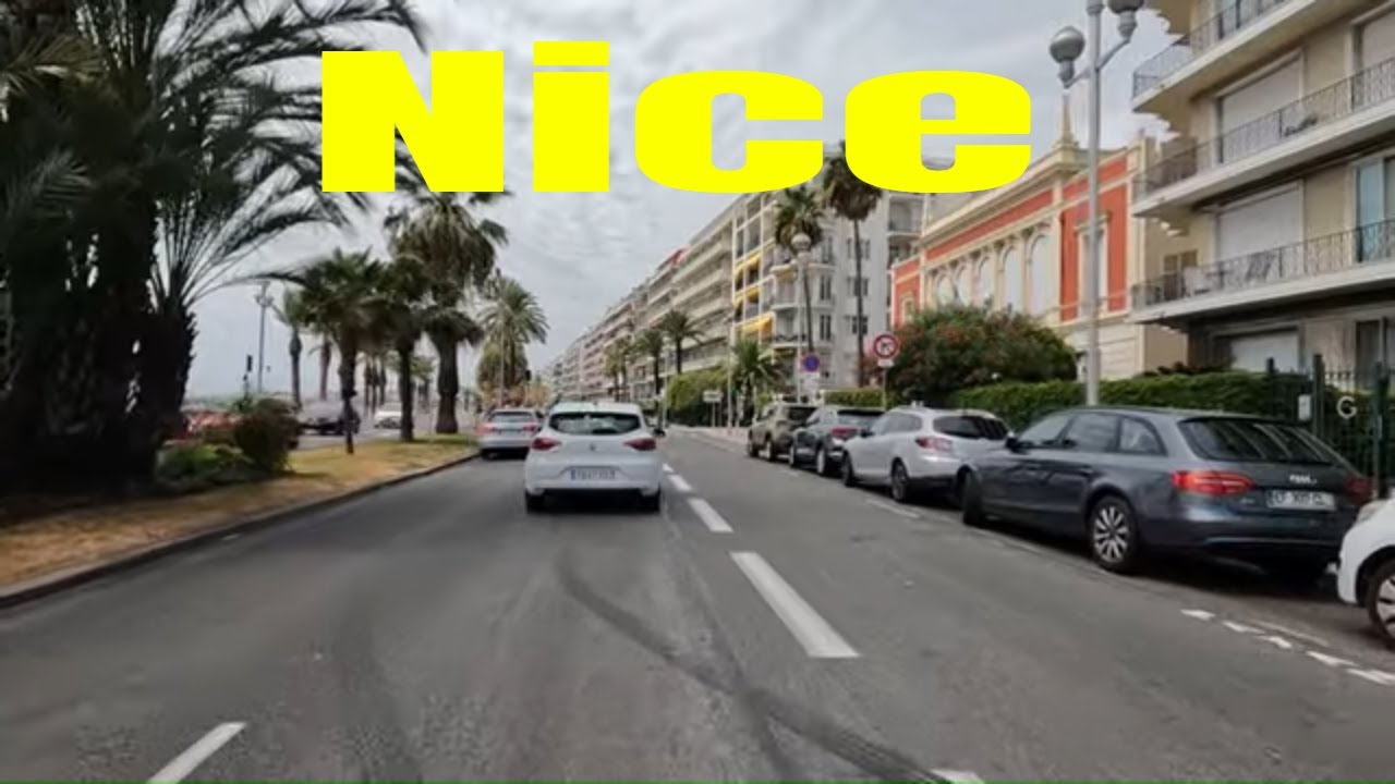 Ville de Nice - Driving- French region - YouTube