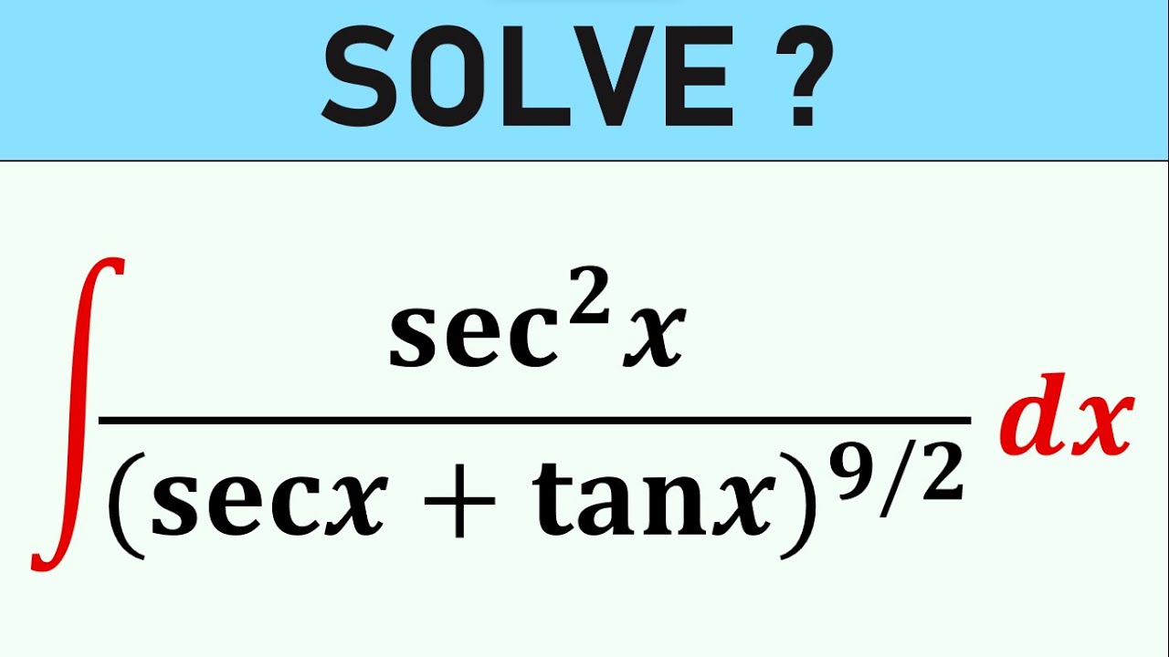 JEE Integration Challenge: Solving a Difficult Problem with Ease - YouTube