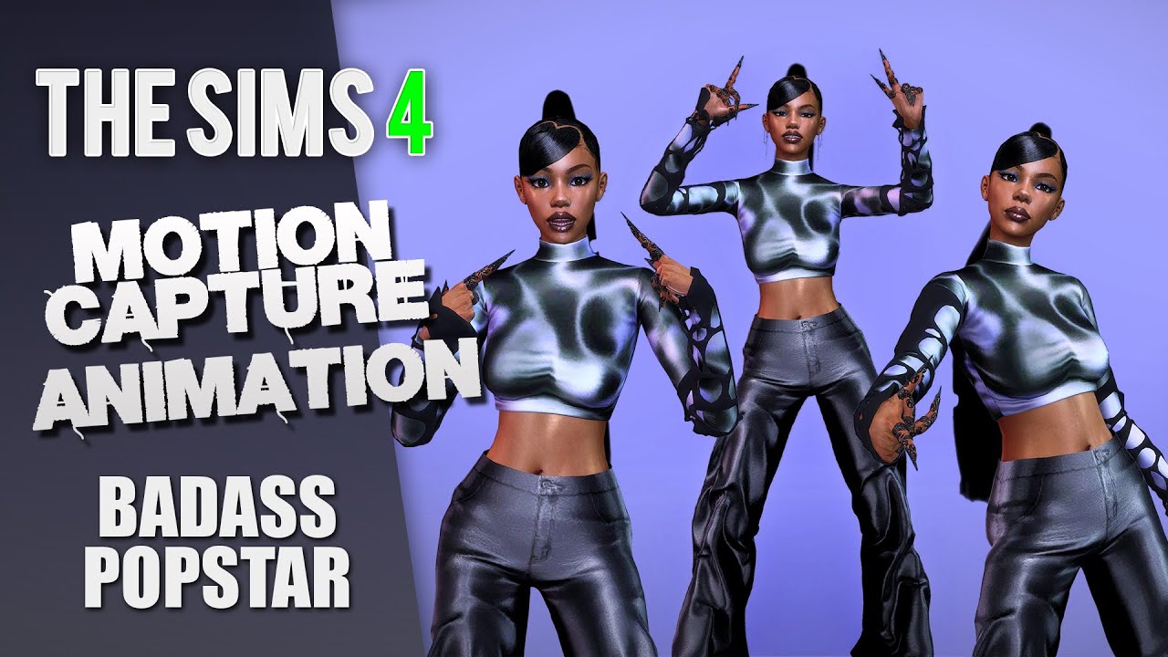 The Sims 4 "Badass Popstar Lipsync" Animation Pack Download - YouTube