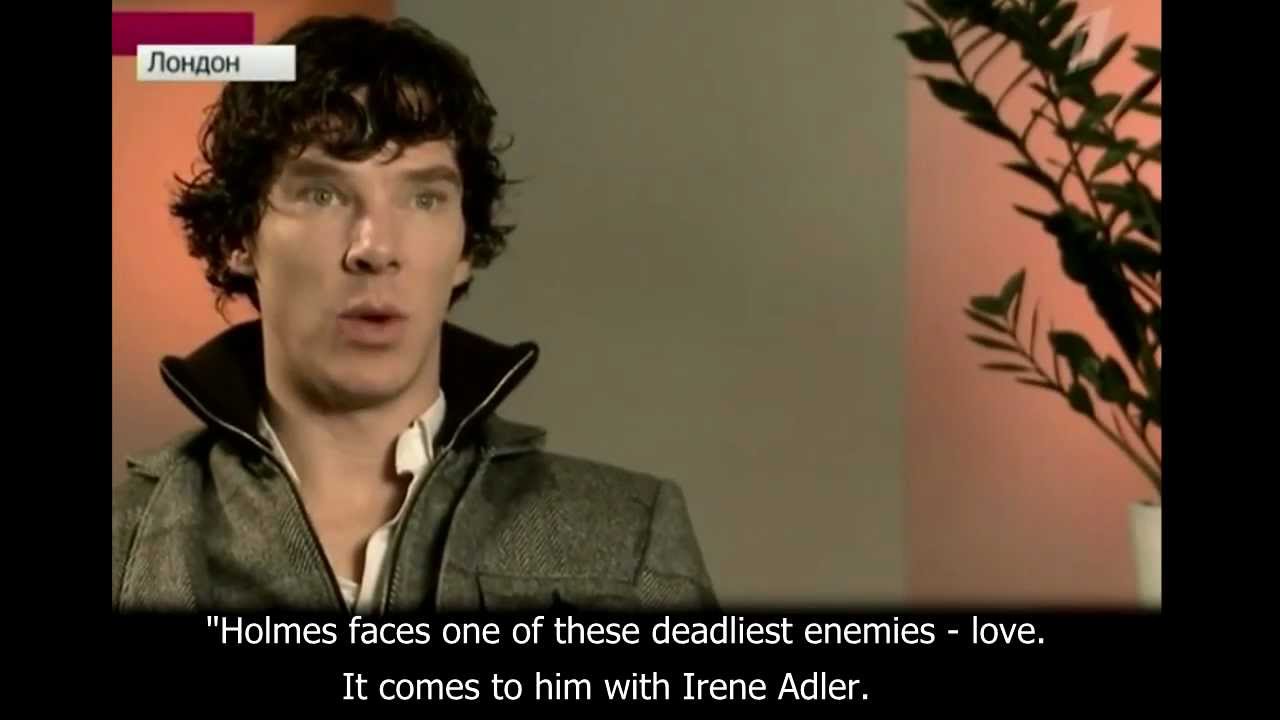 Channel One - BBC Sherlock Series 2 ENG SUB (film clips, interviews ...