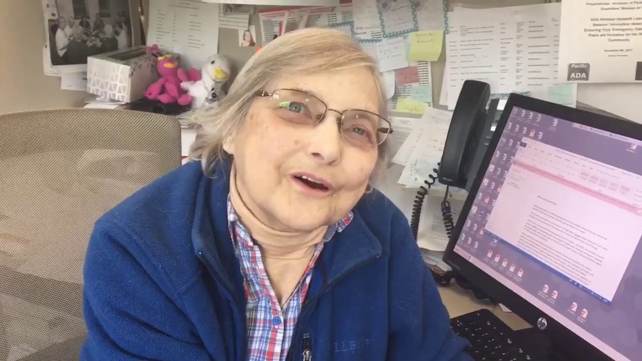 60 years of volunteering with Nancy Brooks Edison - YouTube