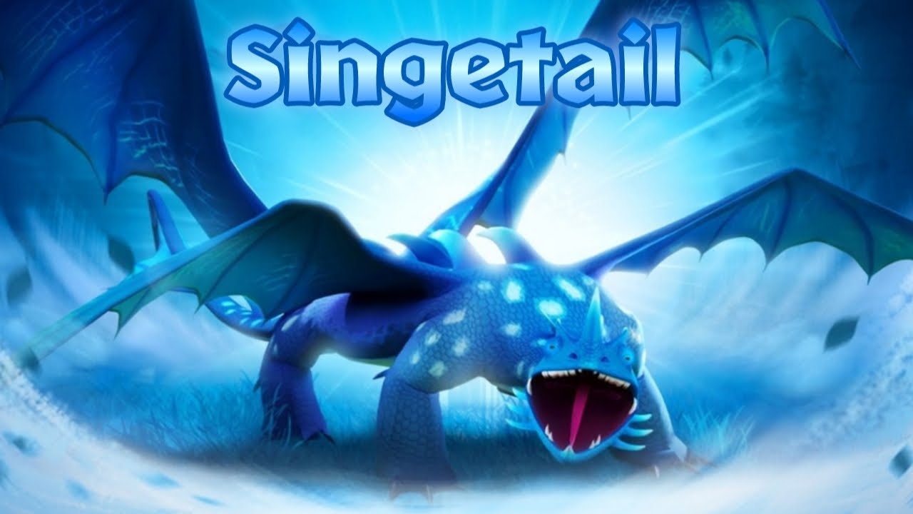 Singetail - The New Dragon Species | Dragons: Titan Uprising - YouTube