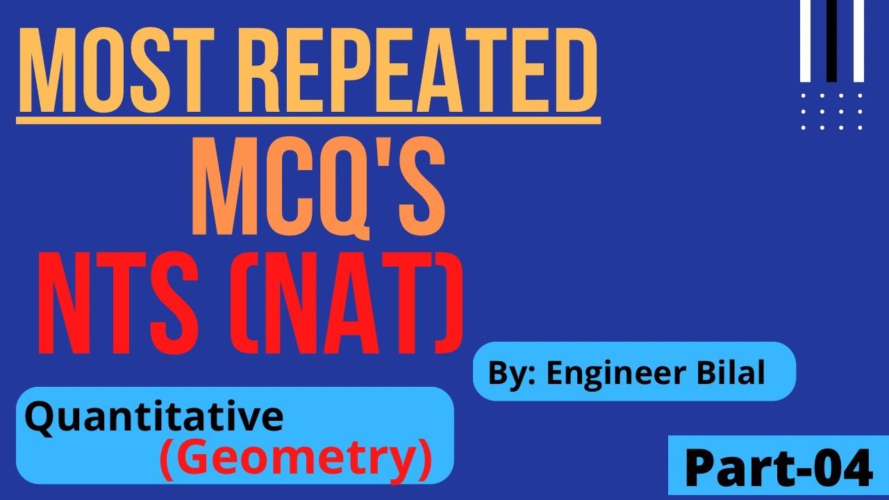 How to Prepare for NTS NAT Test ǀǀ NTS NAT Geometry Most Repeated Past ...