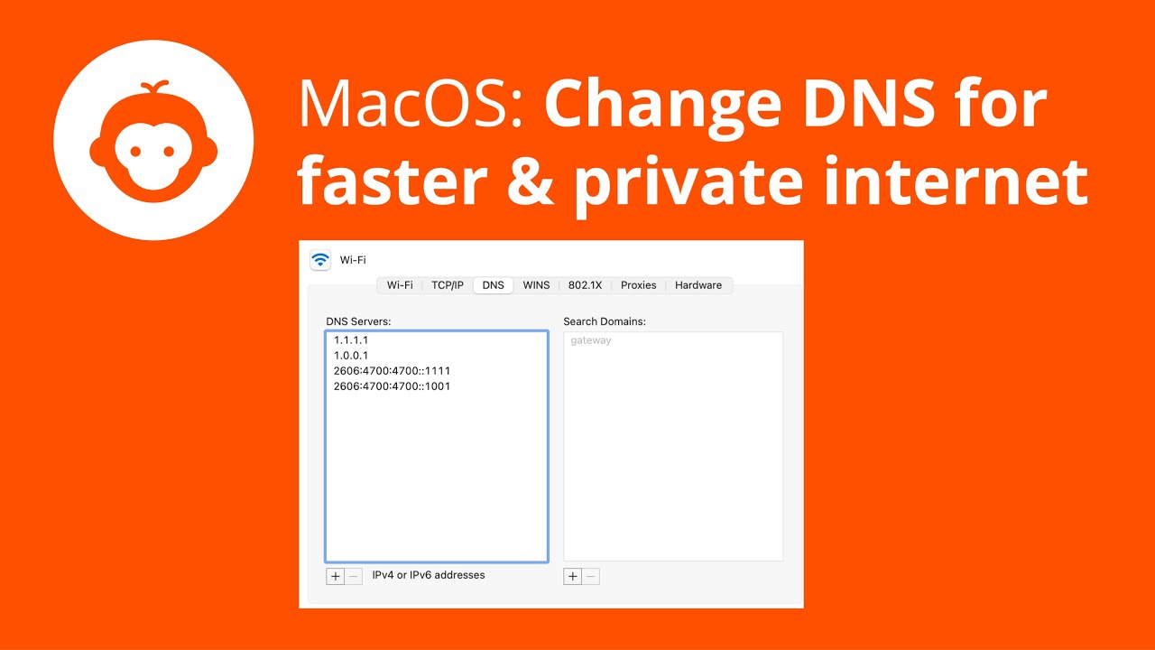 MacOS: How to change DNS for faster and private internet - YouTube
