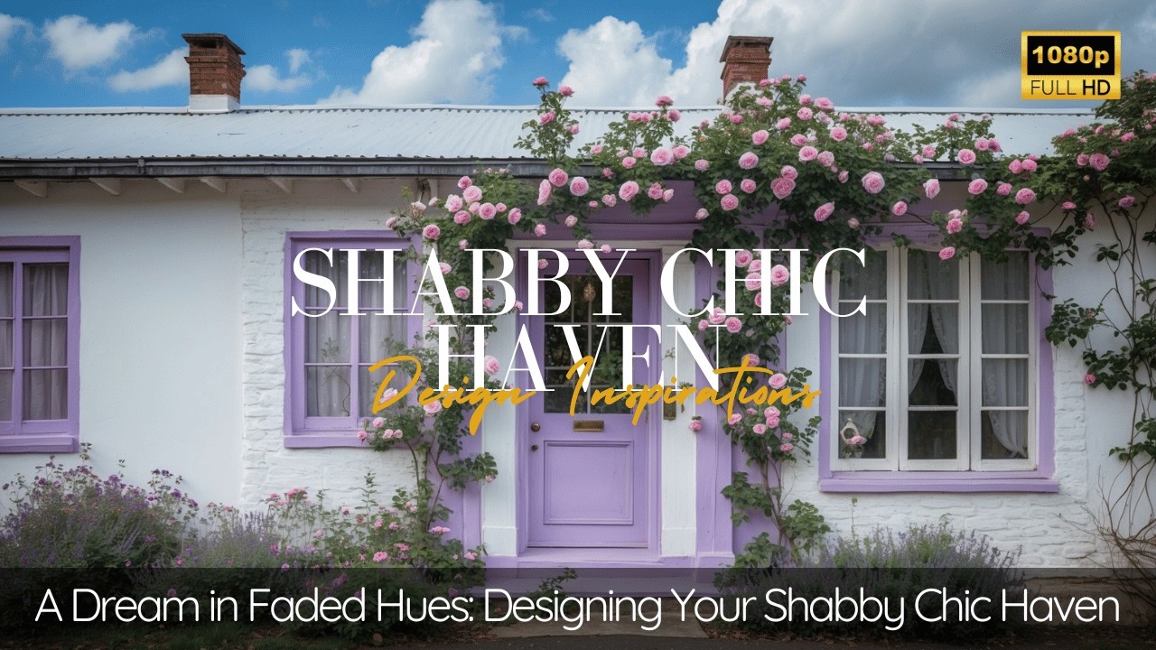 A Dream in Faded Hues: Designing Your Shabby Chic Haven - YouTube