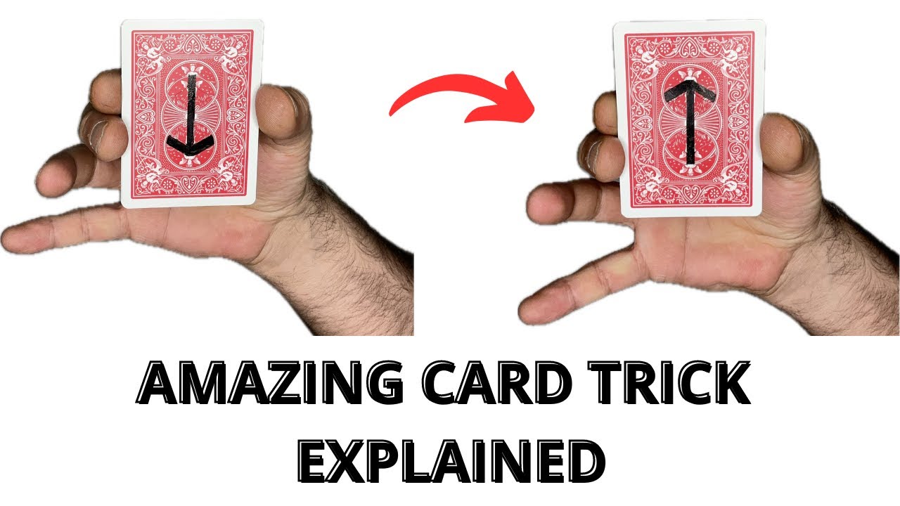 AMAZING CARD TRICK EXPLAINED ⬇️⬆️🪄#magic #tricks #tutorial #foryou # ...