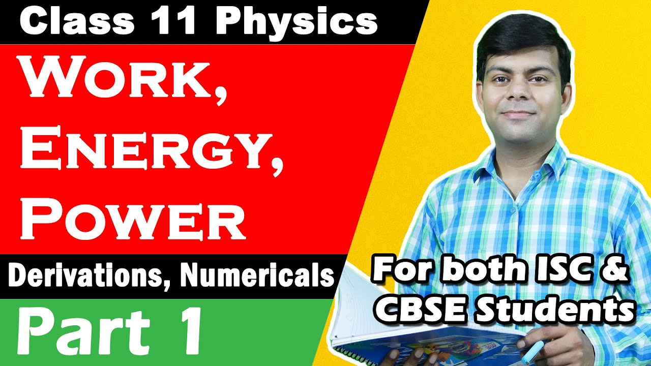 Work, Energy and Power Class 11 Physics | Part 1 - YouTube