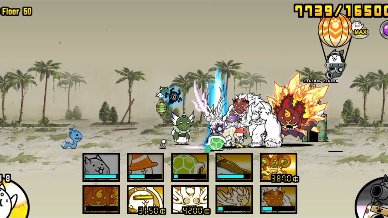 The Battle Cats•Infernal Tower Floor 50 - YouTube