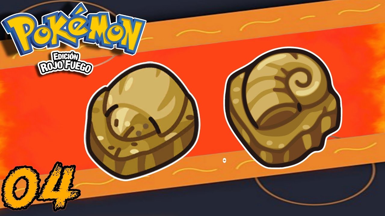 Pokemon Rojo Fuego Ep.4 - El Fósil Domo y El Fósil Helix!! - YouTube
