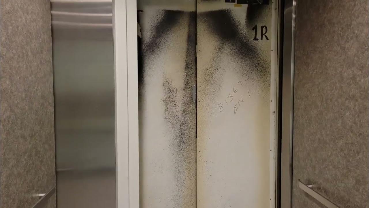 Otis Lexan rear door becomes detached! - YouTube