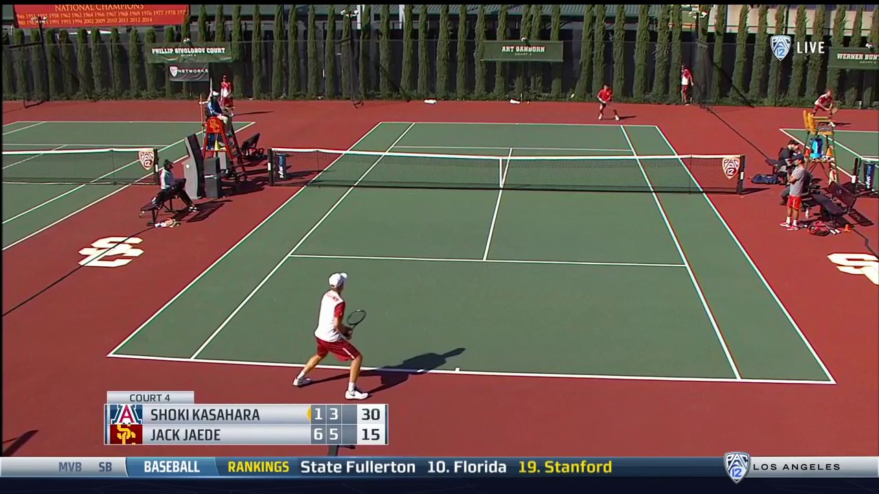 Men’s Tennis: USC 4, Arizona 0 - Highlights 4/14/17 - YouTube