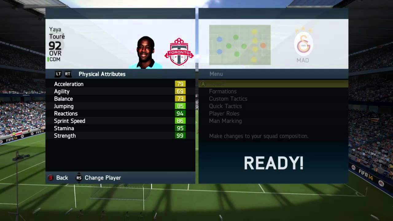 Fifa 14 TOTS Yaya Toure Review! - YouTube