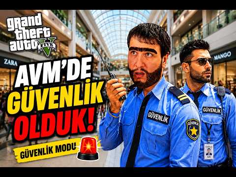 RECEP İVEDİK AVM DE GÜVENLİK  GÖREVLİSİ OLDUK |GTA 5 RECEP İVEDİK MODU