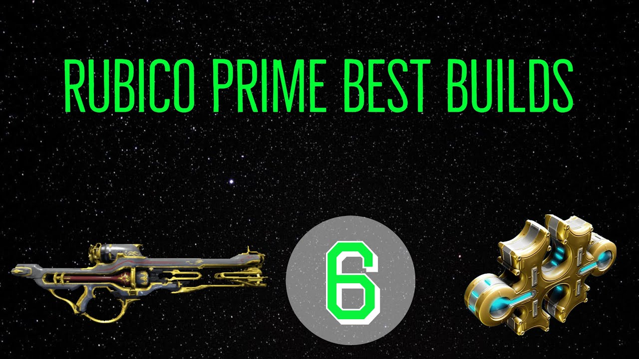 Warframe Guide: Tonny's Rubico Prime Best Builds in 2020 - YouTube